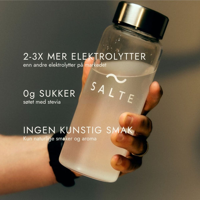 SALTE Elektrolytter - Uten smak - 30 poser | Superstate